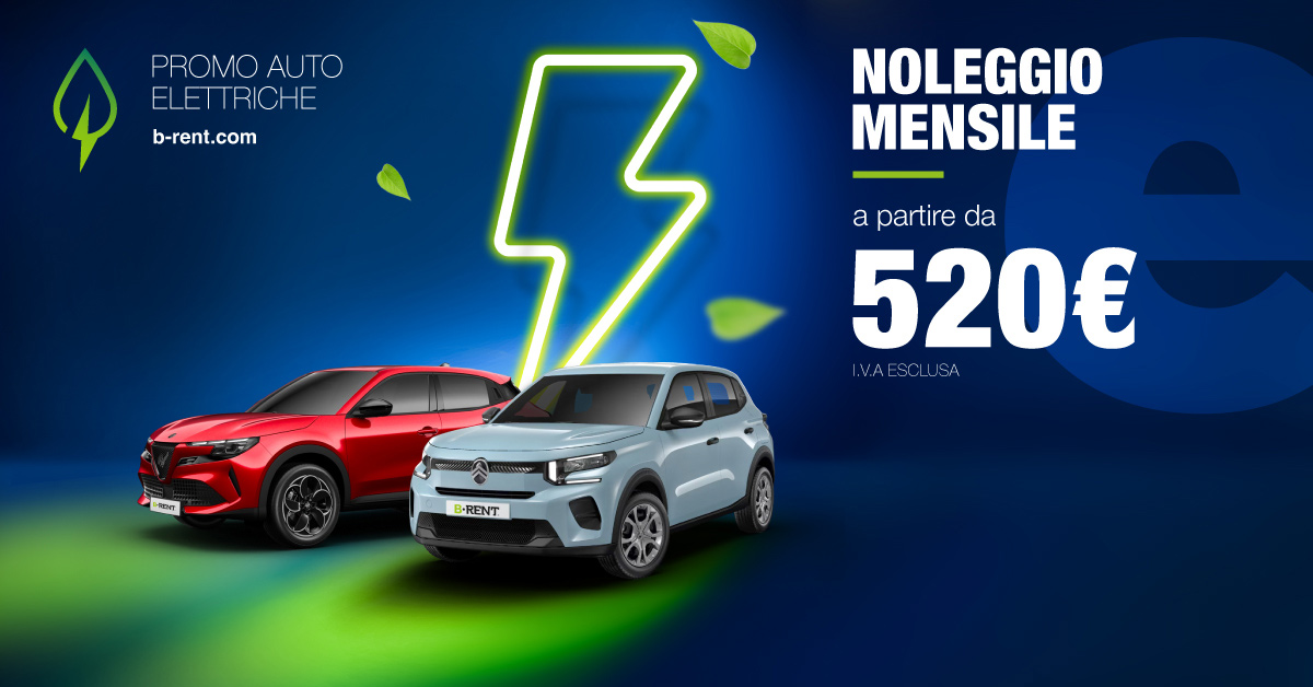 Noleggio mensile auto elettriche